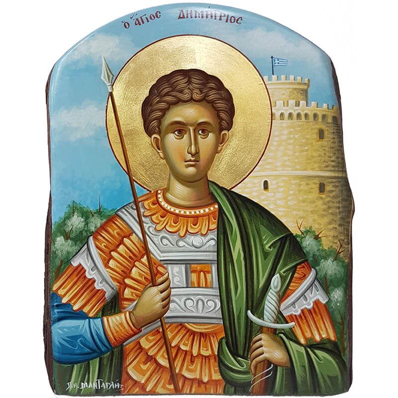 Ὁ Ἅγιος Δημήτριος ὁ Μεγαλομάρτυρας ὁ Μυροβλύτης - Λύρα του Πνεύματος